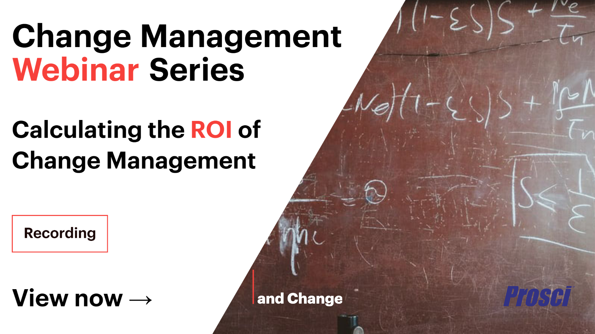 The ROI of Change Management | and Change