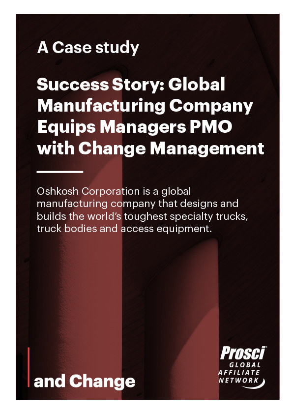 Success Story: Global Manufacturing Company Equips Managers PMO with ...