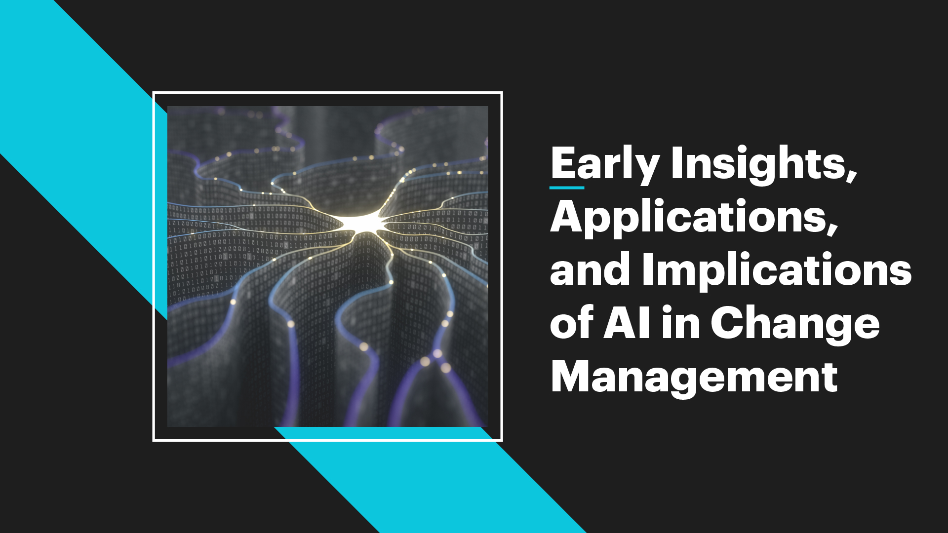 Early Insights, Applications, and Implications of AI in Change ...